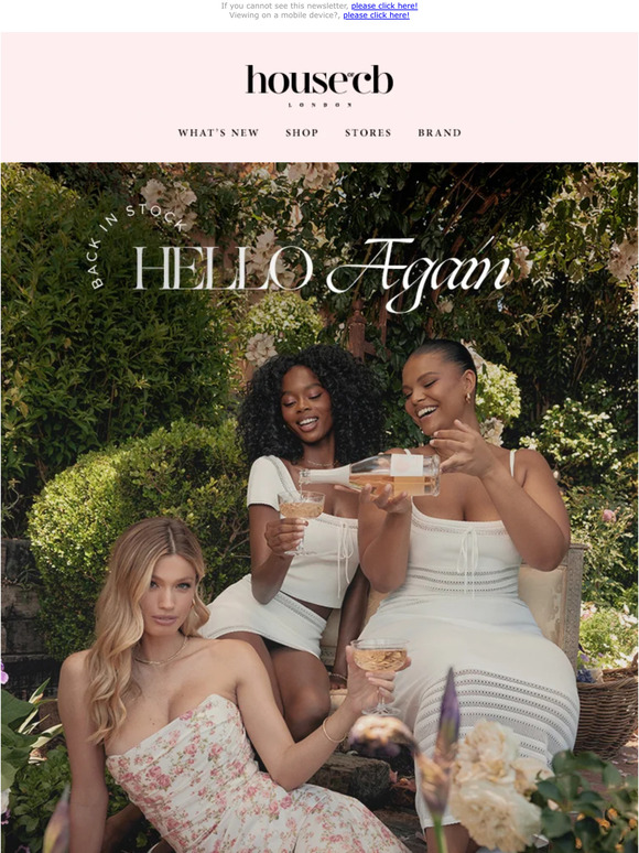 House Of CB: Your Favourite Spring Dresses are Back: Get Yours Before ...