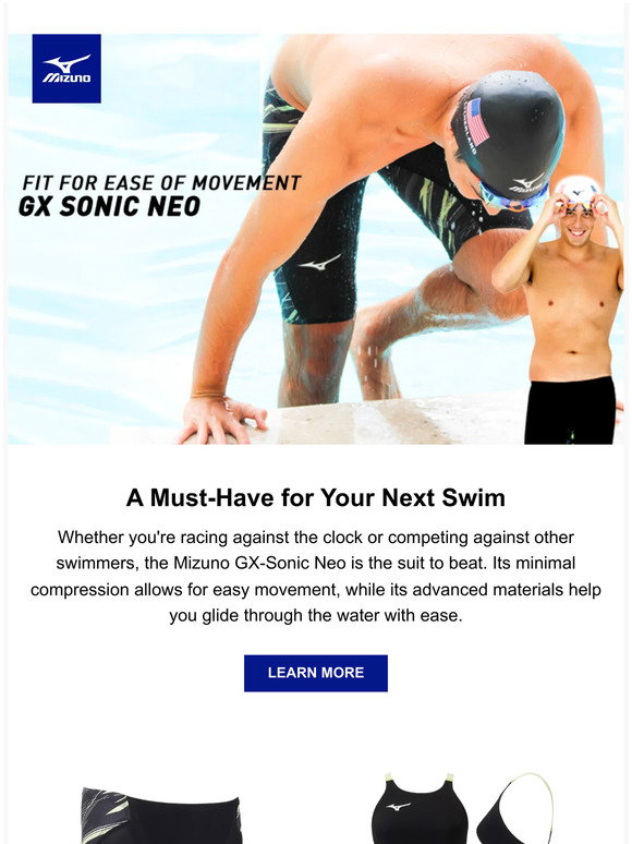 Mizuno: Dominate The Pool With The Mizuno GX-Sonic Neo Suit | Milled