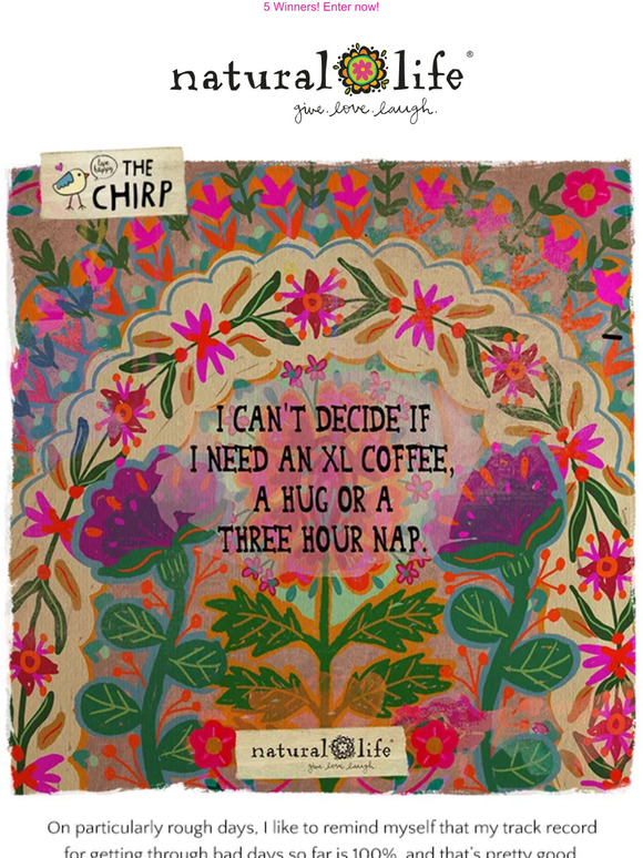 Natural Life Email Newsletters: Shop Sales, Discounts, and Coupon Codes