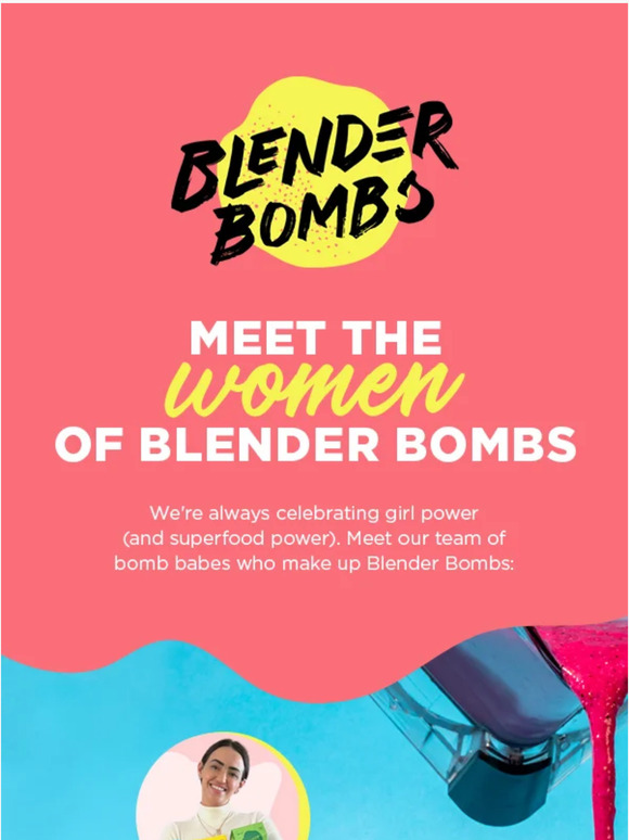 Blender Bombs: MEET THE WOMEN OF BLENDER BOMBS | Milled