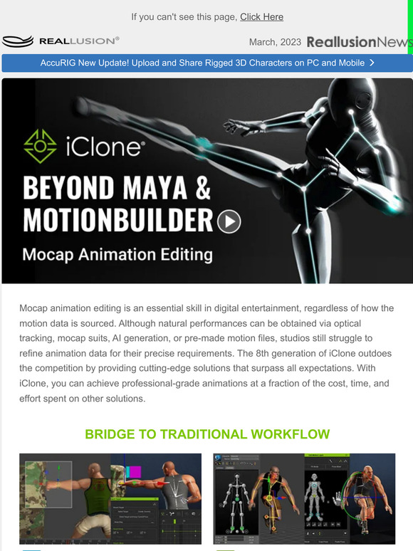 Reallusion: No More Struggle to refine your animation data! 35+ FREE ...