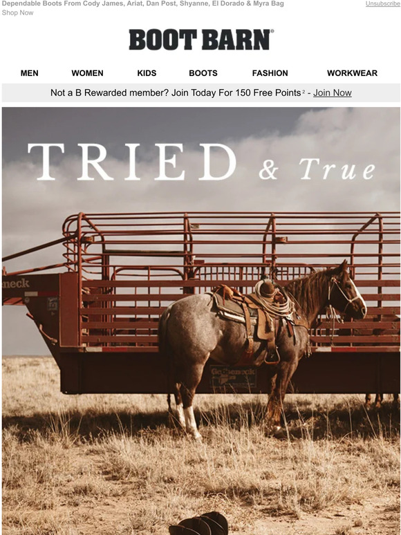 Boot Barn: Classic Cowboy Boots | Milled