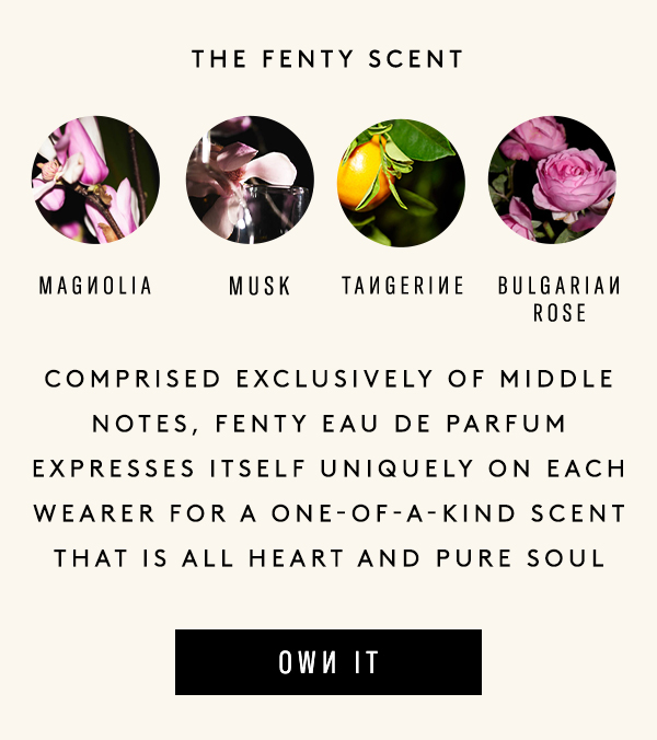 Fenty Beauty: Experience the sensual scent of Fenty Eau de Parfum. | Milled