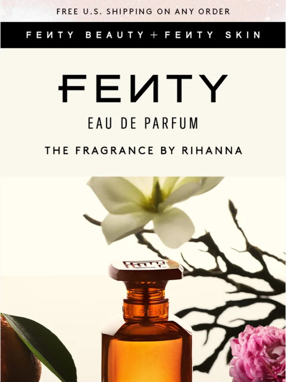 Fenty Beauty: Experience the sensual scent of Fenty Eau de Parfum. | Milled