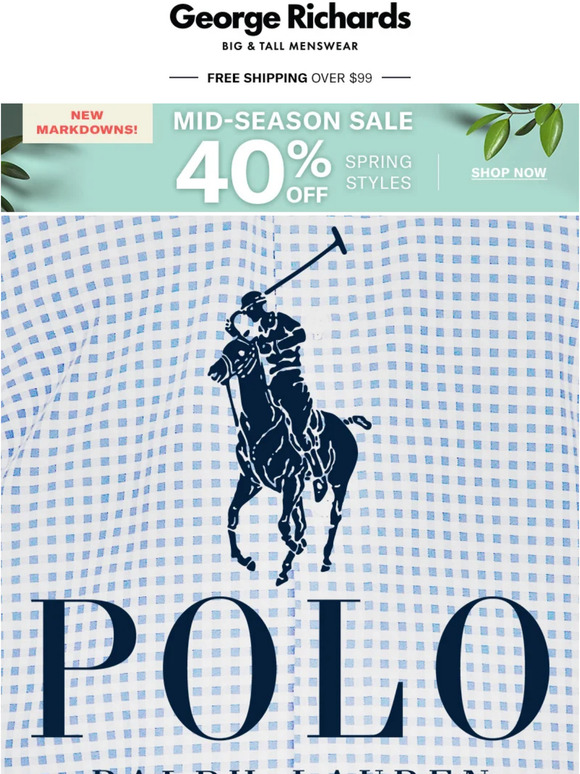 George Richards: Just In From Polo Ralph Lauren! | Milled