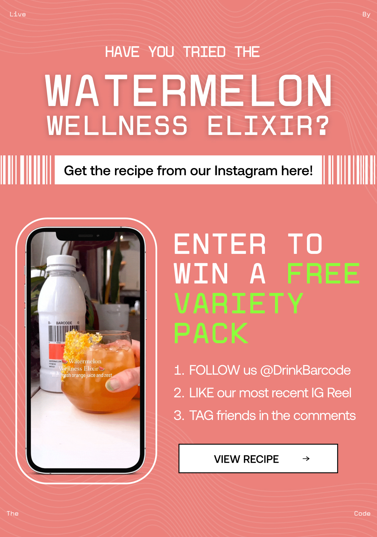 Barcode: Try this: Watermelon Wellness Elixir | Milled