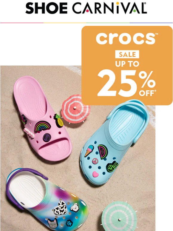 Shoe Carnival: Save on Crocs! You know you want them! | Milled