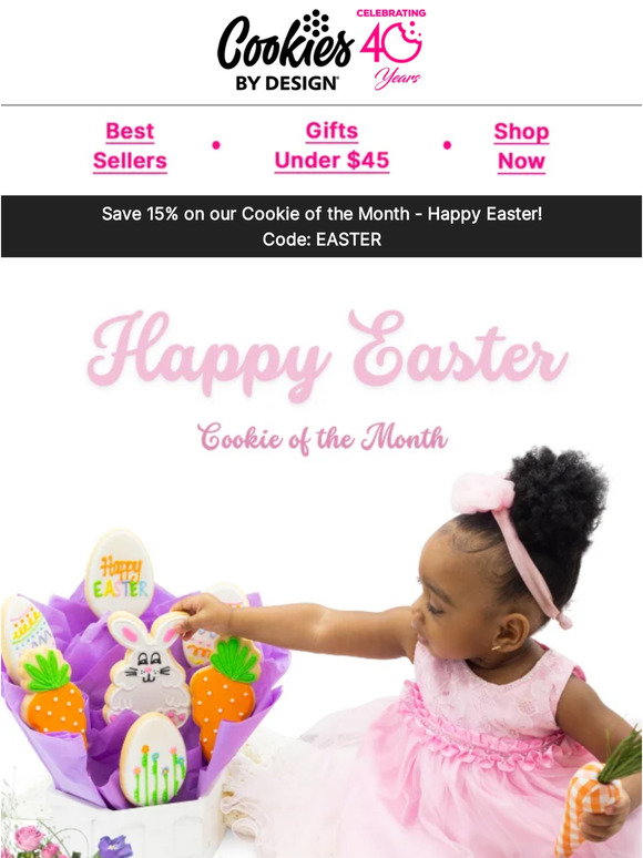 Cookies by Design: Order Your Easter Cookie of the Month While You ...