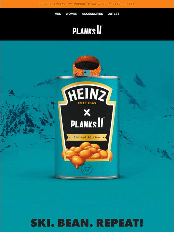 Planks Clothing: Heinz x Planks Limited Edition | Milled