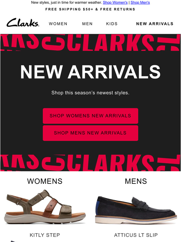 Clarks: New arrivals to put a spring in your step | Milled