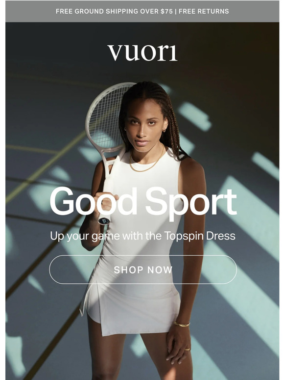 Vuori: Meet our NEW athletic dress | Milled