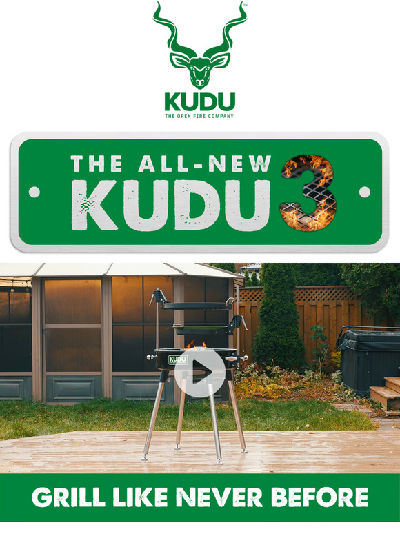 KUDU Grills: Meet the KUDU 3 | Milled