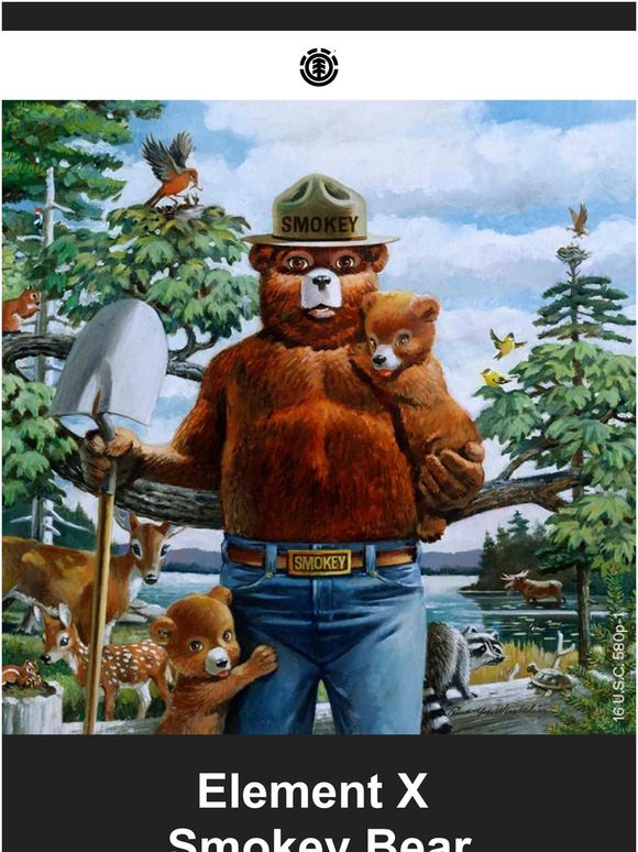 Element: Element x Smokey Bear: Promoting Wildfire Prevention | Milled