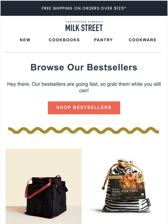 Milk Street Kitchen: Check out our bestsellers! | Milled