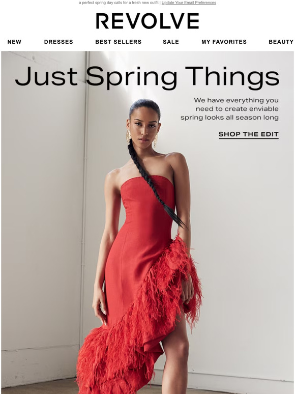 REVOLVE: so many events, so many outfits | Milled