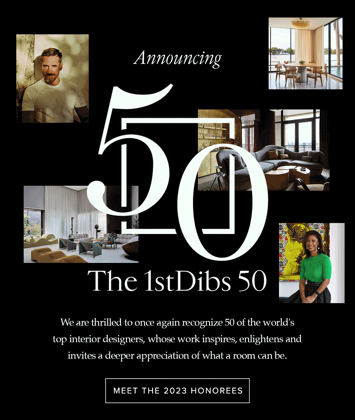 1stDibs: Announcing the 1stDibs 50 Designers of 2023 | Milled
