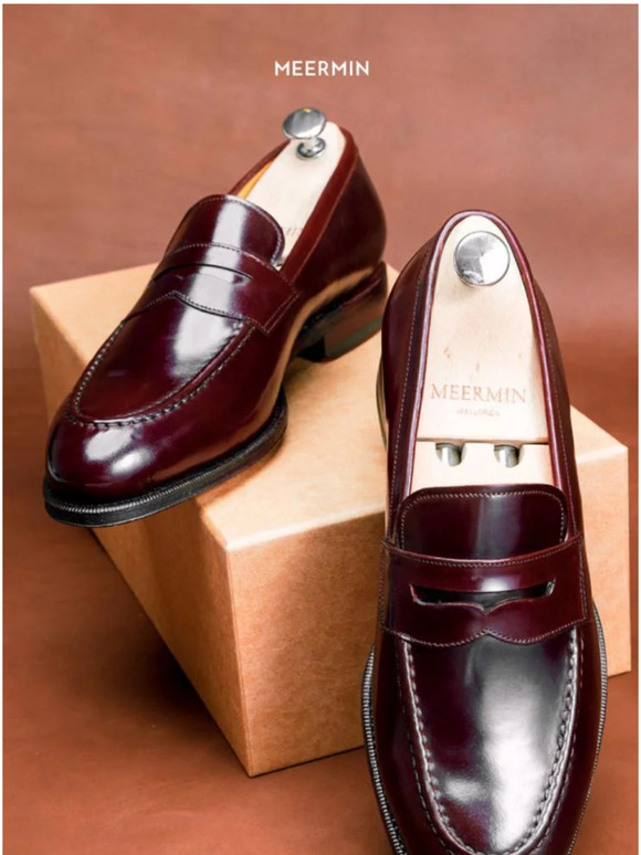 Meermin Shoes: Limited: Shell Cordovan Loafers | Milled