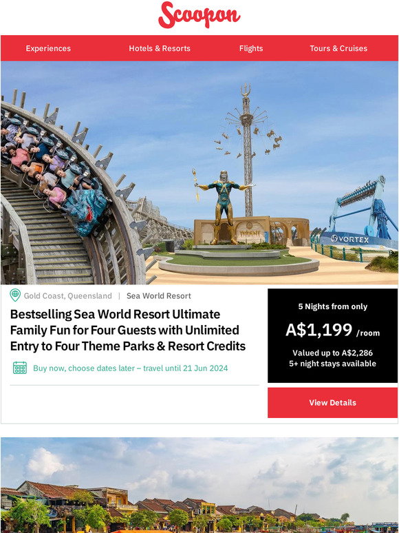 Scoopon: Drop Everything: Sea World Resort Returns! | Vietnam ...