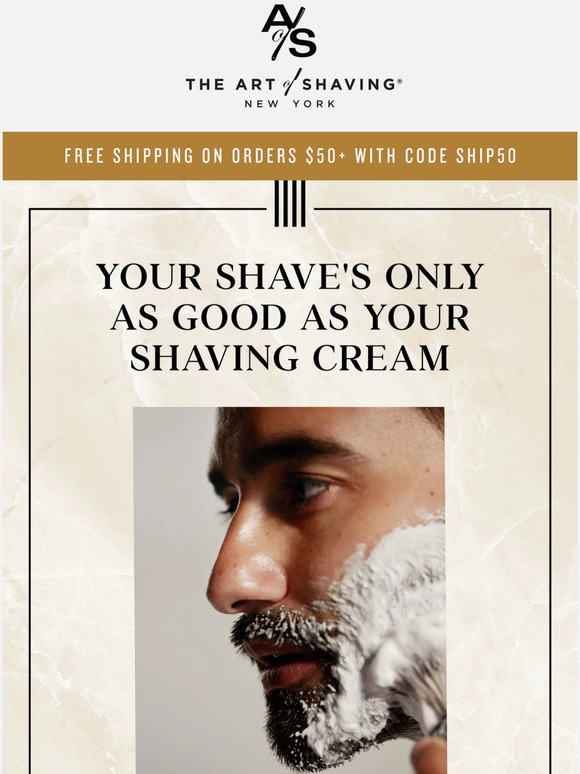 The Art of Shaving: Elevate Your Shave With a Premium Shaving Cream ...