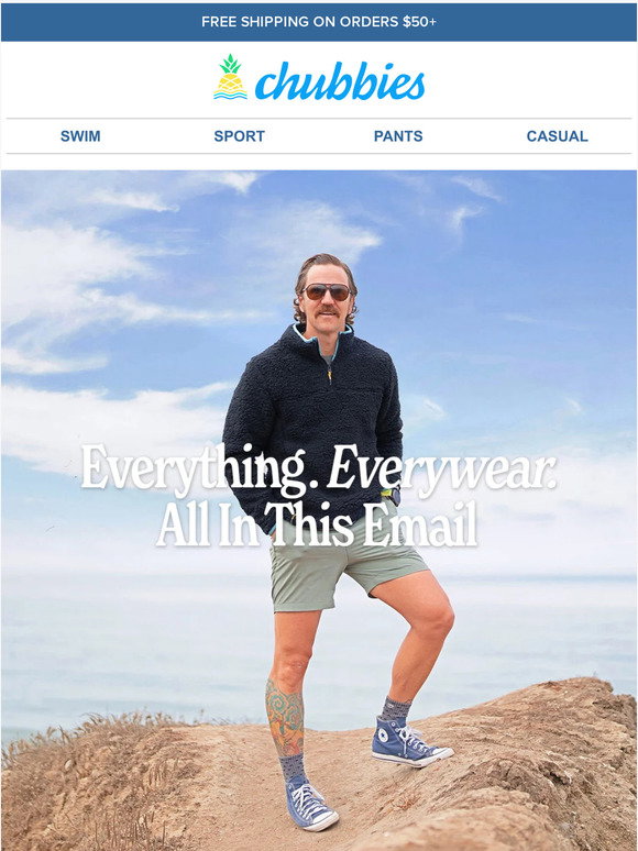 Chubbies: The grandest collection of them all | Milled