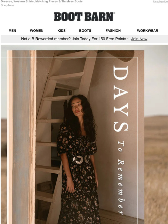 Boot Barn: Made For Special Occasions | Milled