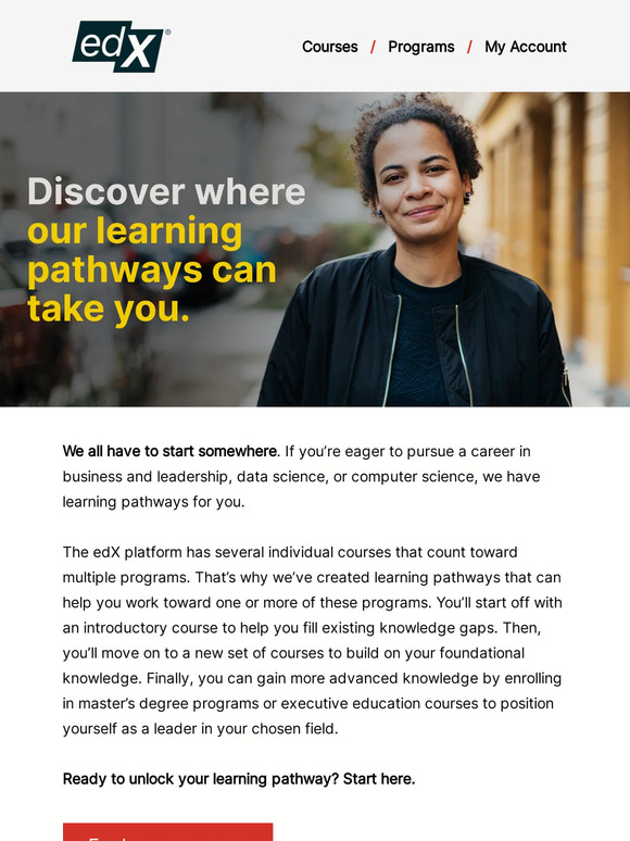 edX: Starting is the hardest part of any learning journey — start here. | Milled