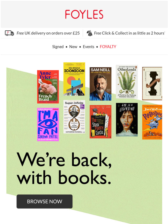 Foyles: New and coming soon from Max Porter, Percival Everett, Julia ...