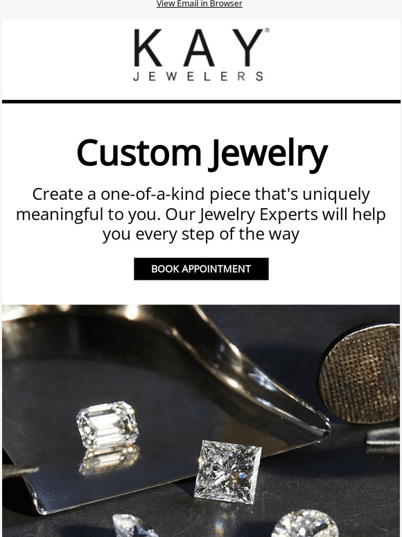 Kay Jewelers: INSIDE: Let us create your Custom Jewelry | Milled