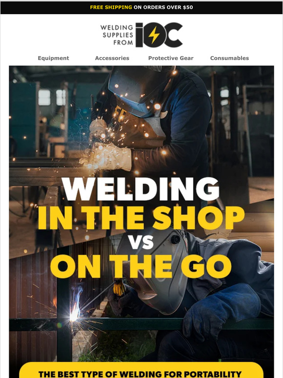 Welding Supplies: ESAB Has Changed The Portable Welding Game | Milled