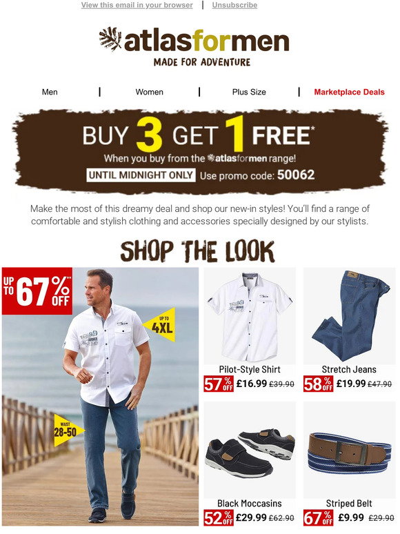 Atlas For Men: Save big on this spring look | Milled