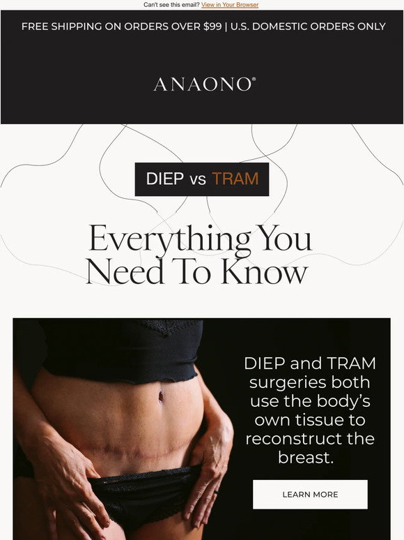 AnaOno: DIEP vs Tram Surgery | Milled