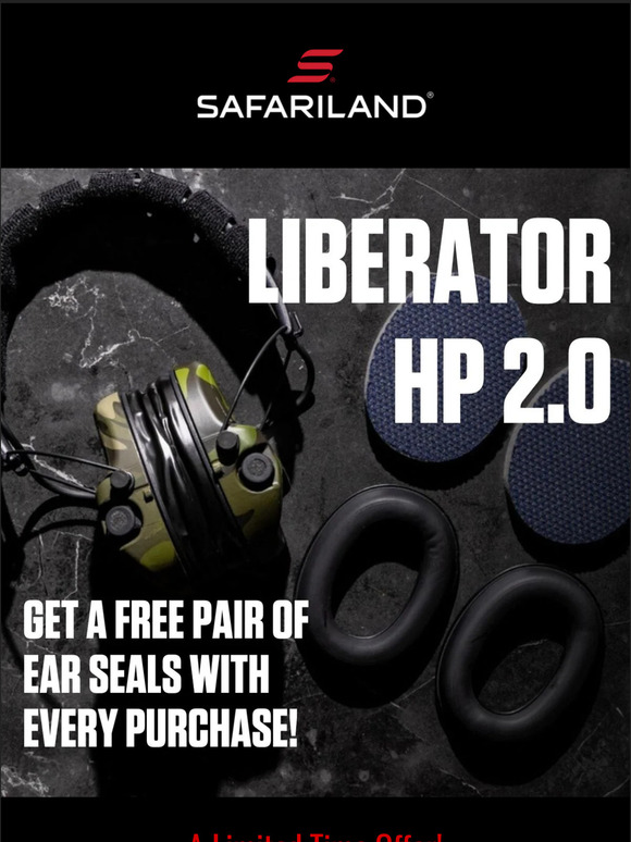 the safariland group: Get Free Ear Seals with Your Liberator HP ...
