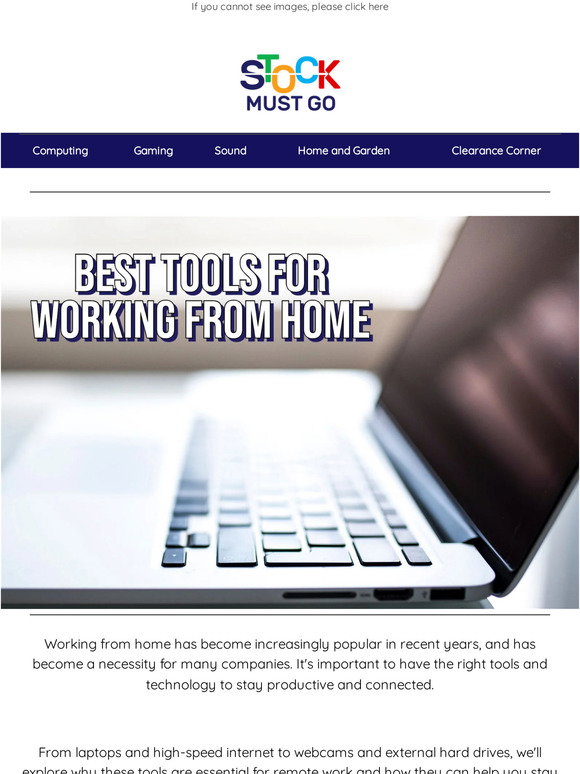 Stock Must Go: 💻 10 Best Tools for Working From Home! | Milled