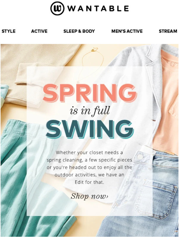 Wantable: these Edits are amaze-spring | Milled