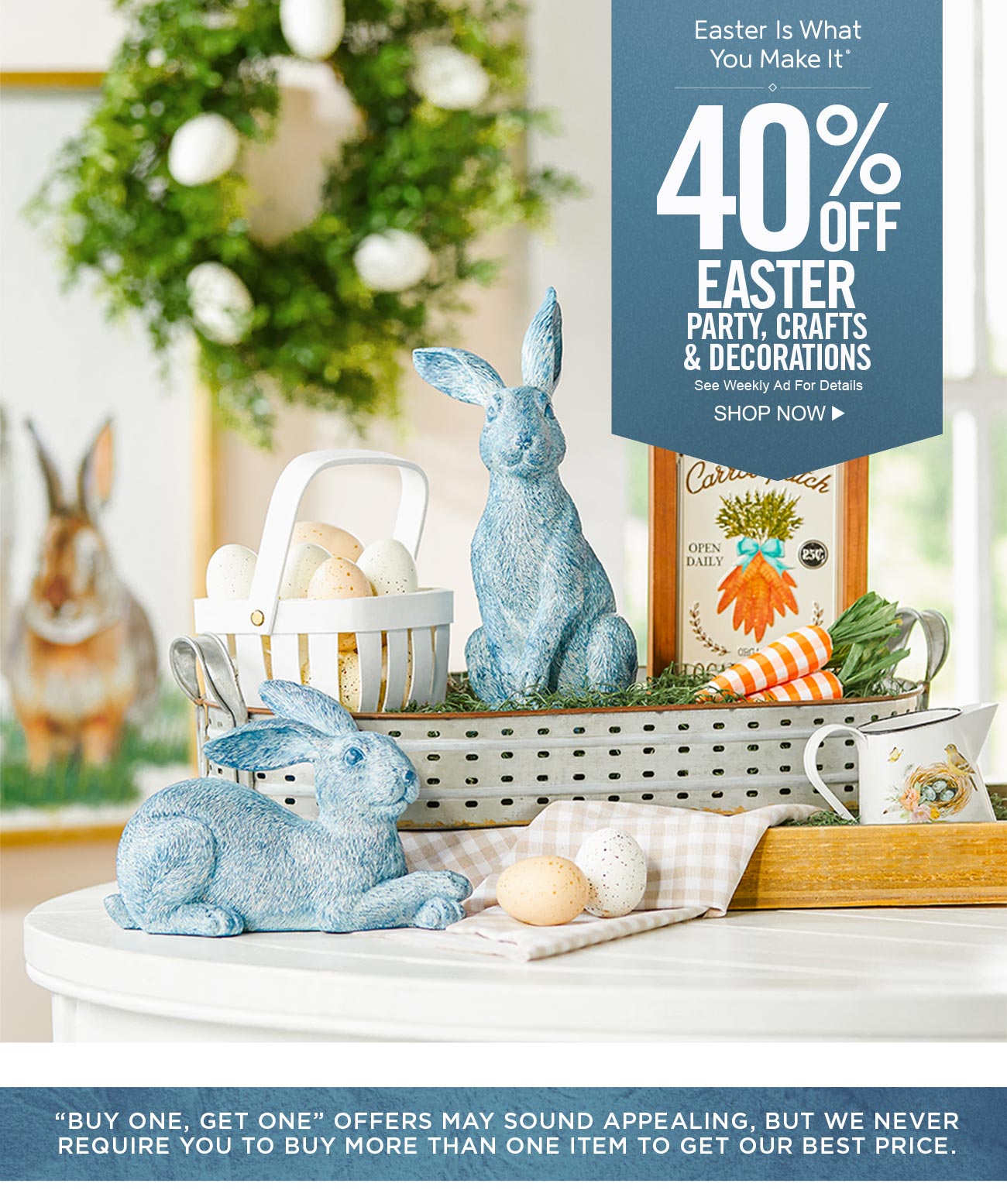 Hobby Lobby: Hop To 40% Off Easter Décor 🥕 | Milled