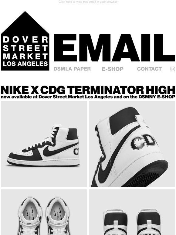 Dover Street Market: Nike x CDG Terminator High now available at Dover ...