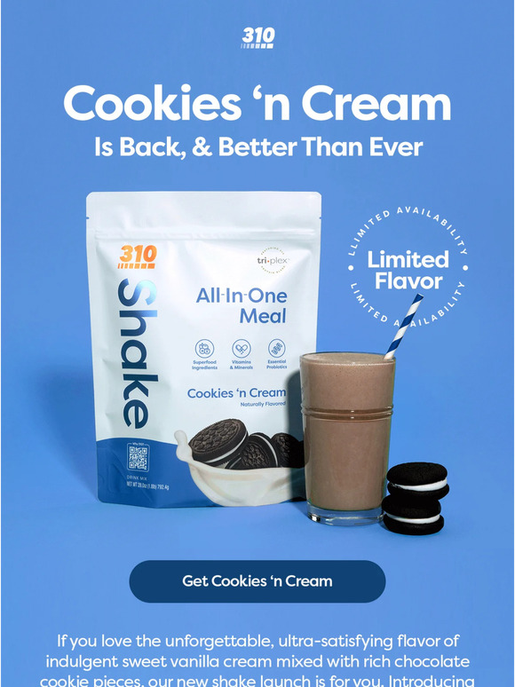 310 Nutrition: 👏🏻Your Spring Craving Fix Is Here!🍪🍨 | Milled