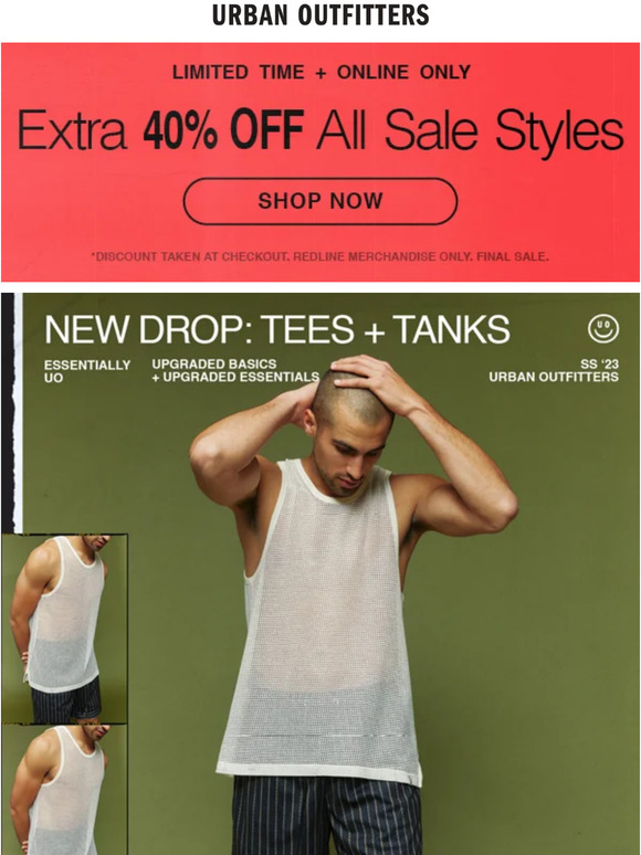 Urban Outfitters: NEW DROP: tees + tanks | Milled