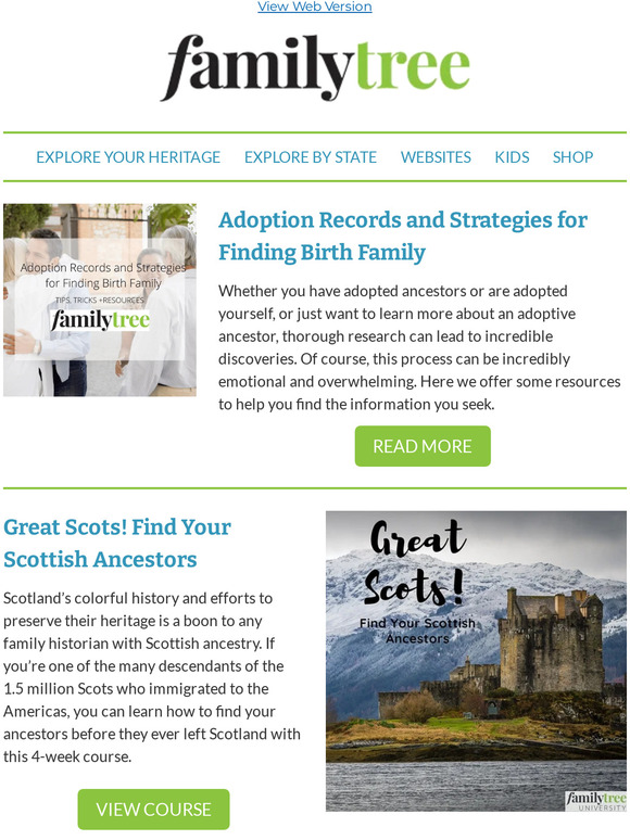 Family Tree Magazine: Adoption Records and Strategies for Finding Birth ...