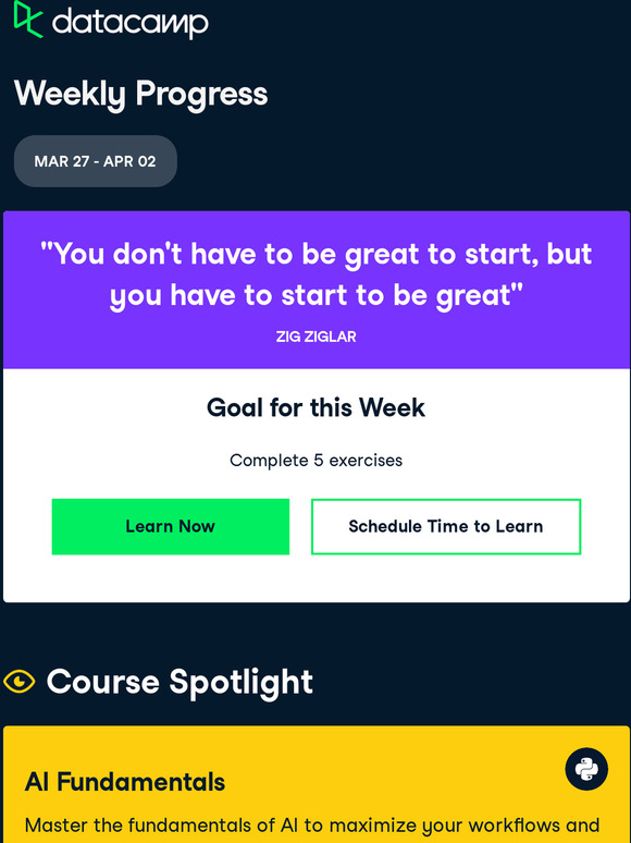 DataCamp: New Course: Intro to Python in Power BI | Milled