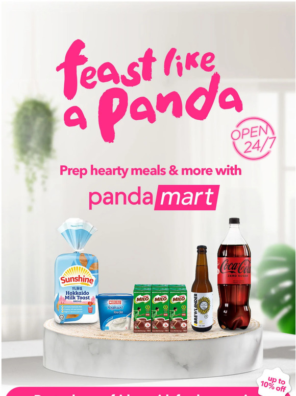 Foodpanda Singapore: Up your grocery game with pandamart! We deliver 24 ...