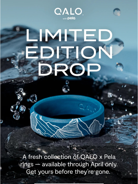 QALO: NEW Limited Edition QALO x Pela Rings (!!!) | Milled