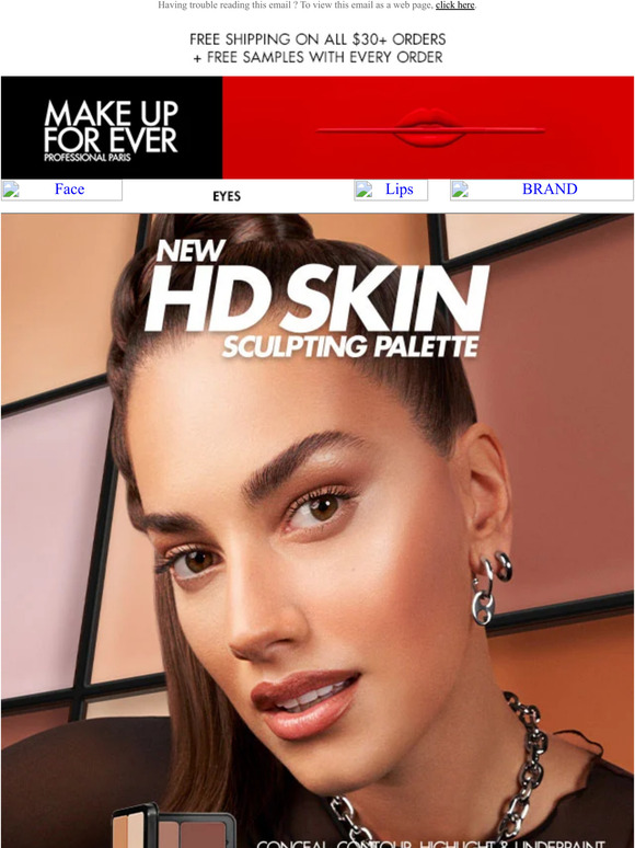Make Up For Ever: NEW HD Skin Sculpting Palette Is Here | Milled