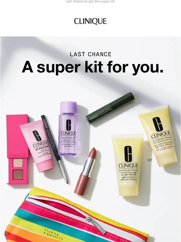 Clinique: 6 free minis + a gift box. Create your gift now with purchase ...