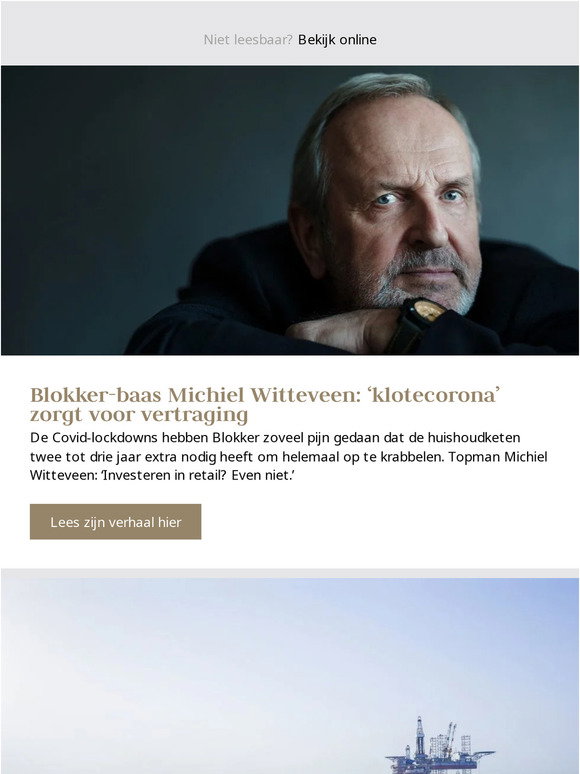 Quote: Blokker-baas Michiel Witteveen: ‘klotecorona’ zorgt voor ...