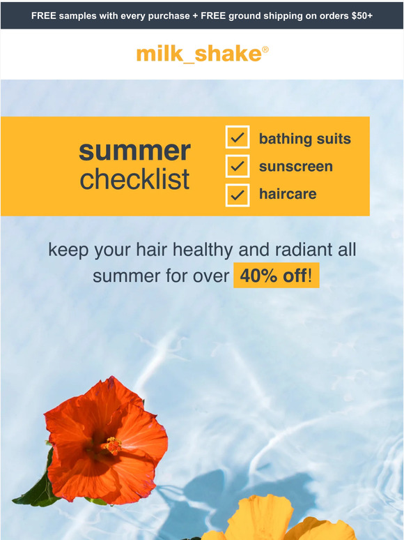 Milk Shake: 😎 Planning your summer vacay? | Milled