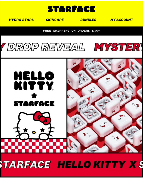 Starface: HELLO KITTY x STARFACE IS BACK TMRW 💖 | Milled
