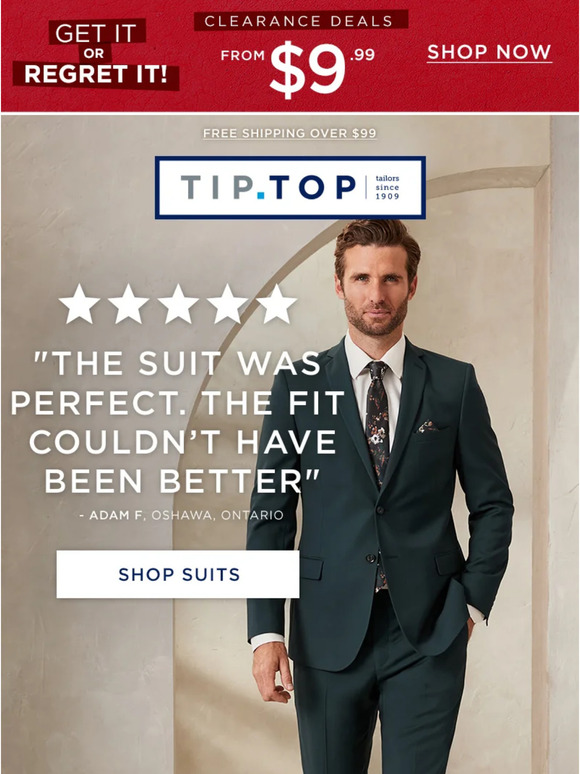 Tip Top Tailors: ★★★★★See What People Are Saying | Milled