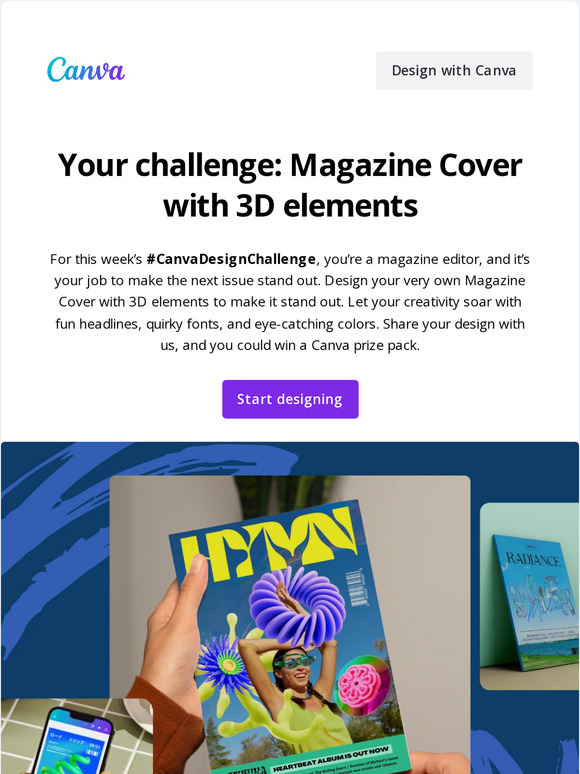 Canva: Make headlines with this week’s #CanvaDesignChallenge | Milled