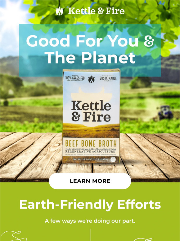 Kettle & Fire: Welcome to Earth Month 🌎 | Milled